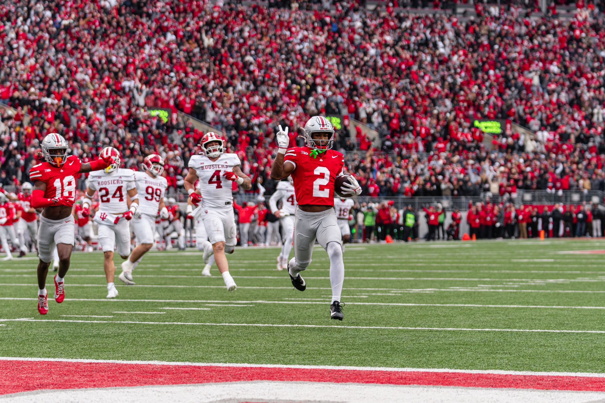 Caleb Downs and Carnell Tate – Gameday Youth Camps