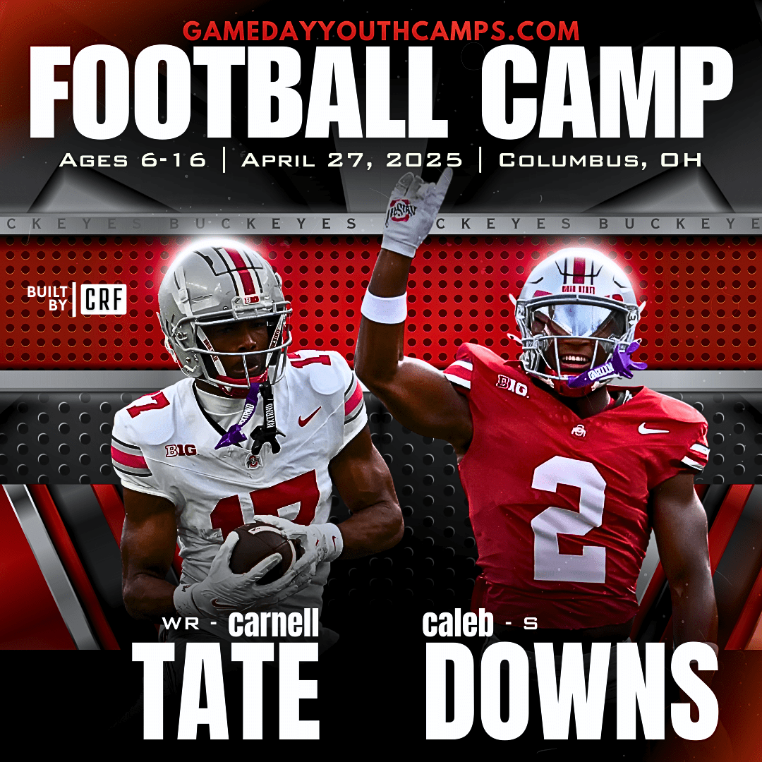 Caleb Downs and Carnell Tate – Gameday Youth Camps